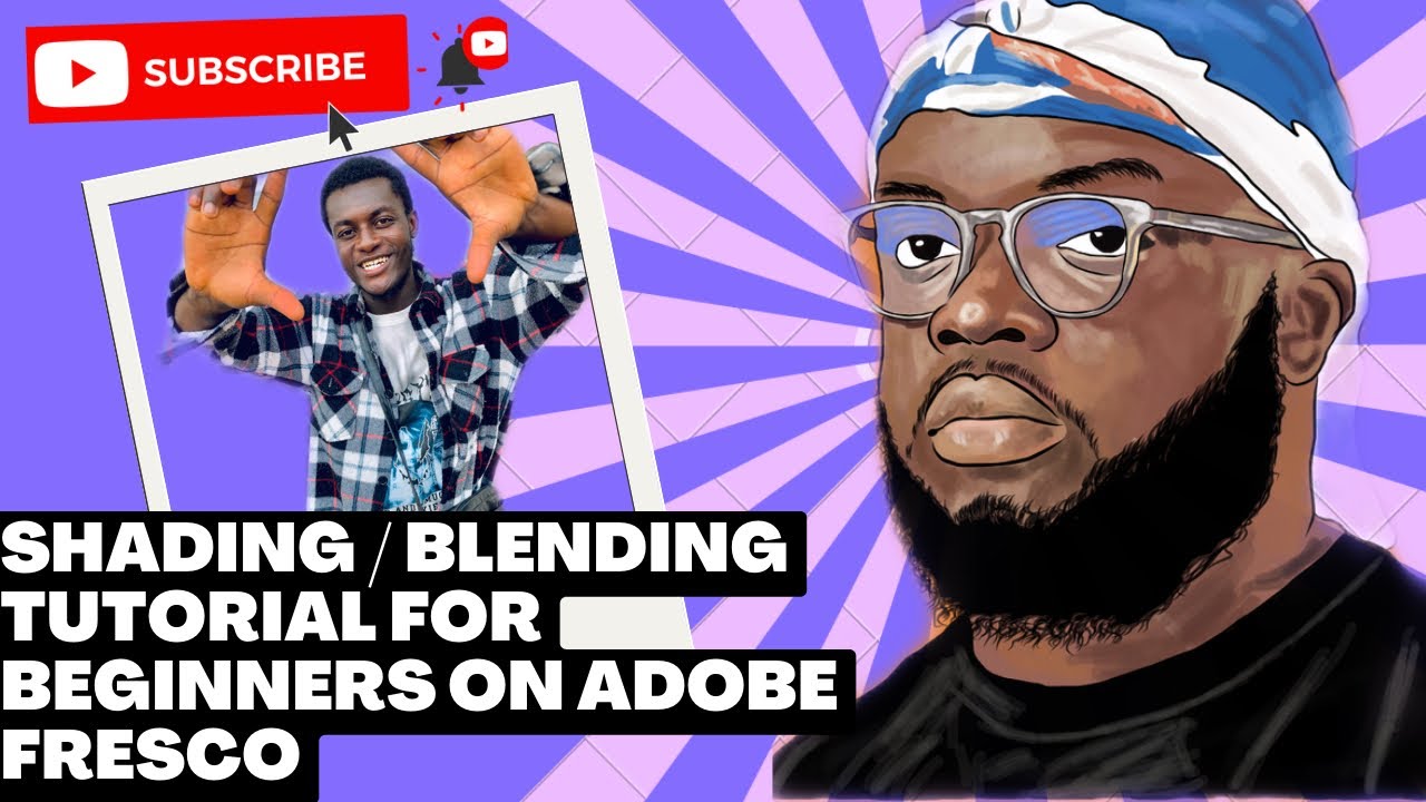 SHADING / BLENDING TUTORIAL FOR BEGINNERS ON ADOBE FRESCO 2022 - YouTube