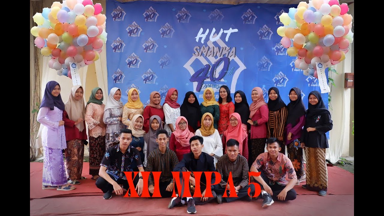 12 IPA 5 DI PERAYAAN HUT SMANKA KE 40 || SMANKA 4.0 SHORT VIDEO ...