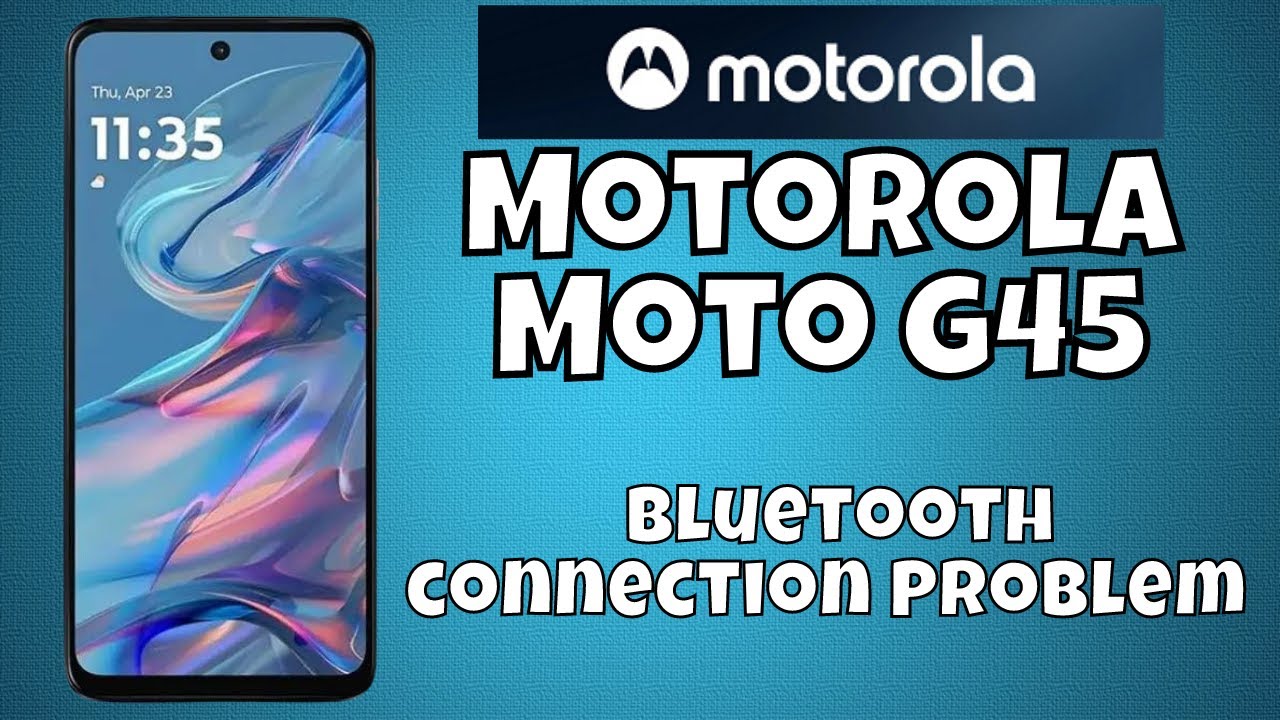 Motorola Moto G45 Bluetooth connection Problem || How to solve ...