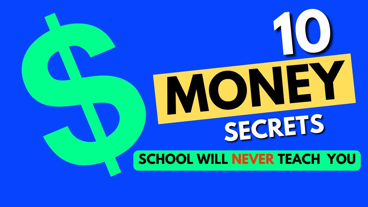 10 Money Secrets Schools Won't Teach You: Personal Finance - YouTube