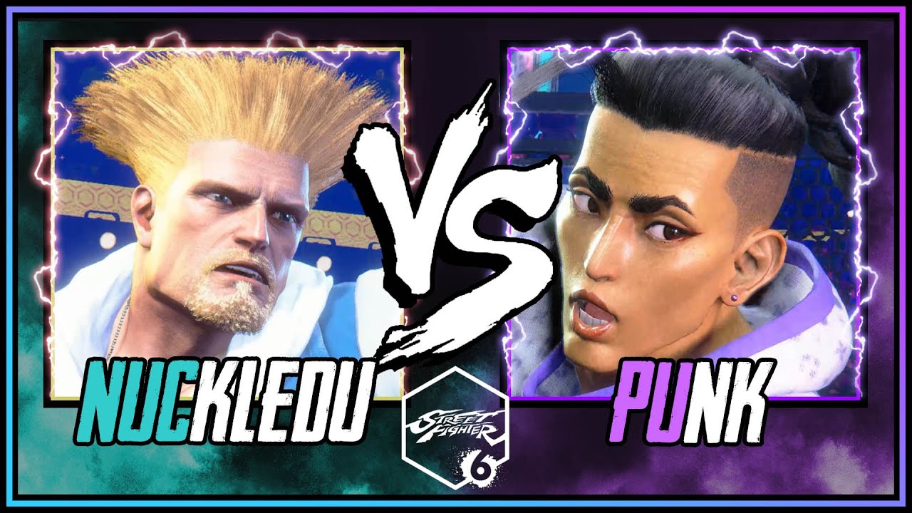 Sf6 Nuckledu Guile Vs Punk Jamie Street Fighter 6 Youtube