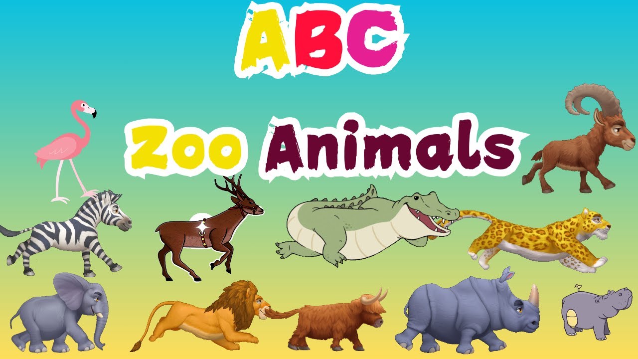 ABC Zoo Animals | ZOO Animals | ABC Animals Song | Alphabets Animal ...