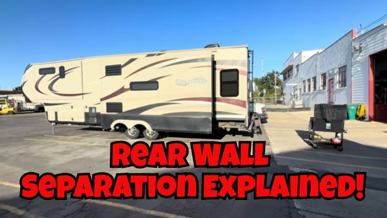 What's REALLY Causing Grand Design RV Rear Walls to Fail - YouTube