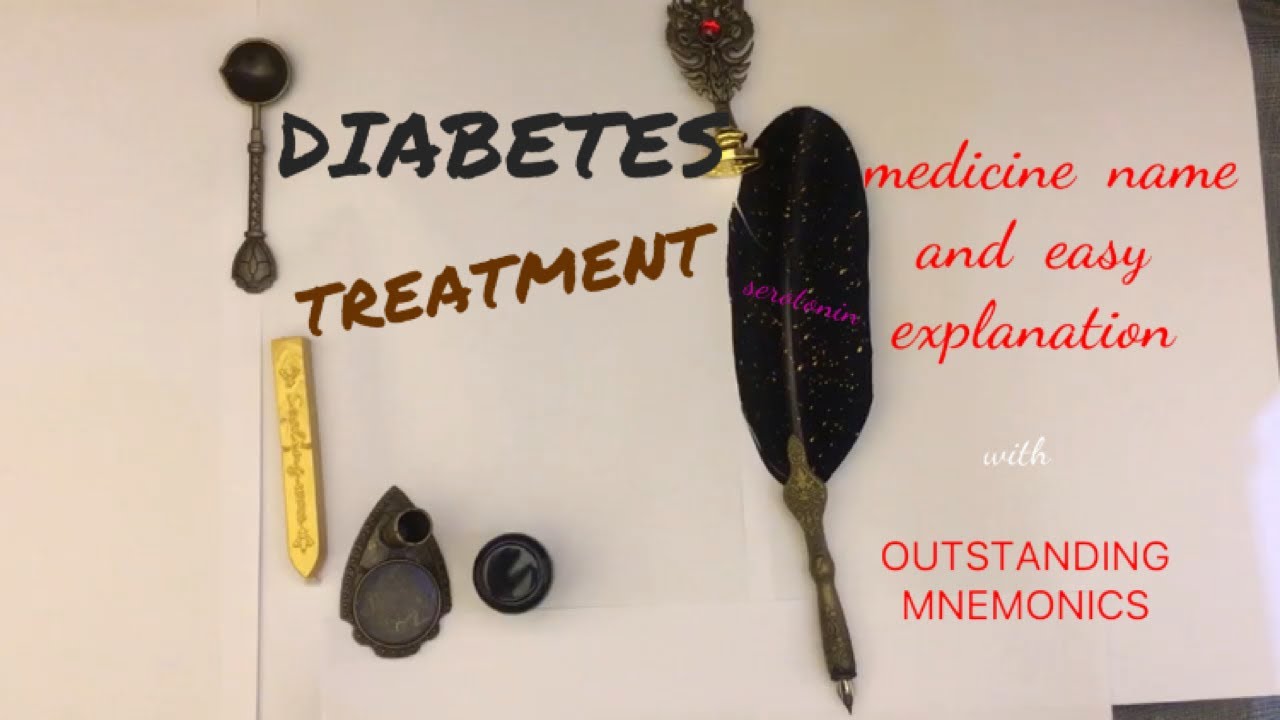 DIABETES TREATMENT |MNEMONICS PHARMACOLOGY|MEDICINE NAME |SEROTONIN ...