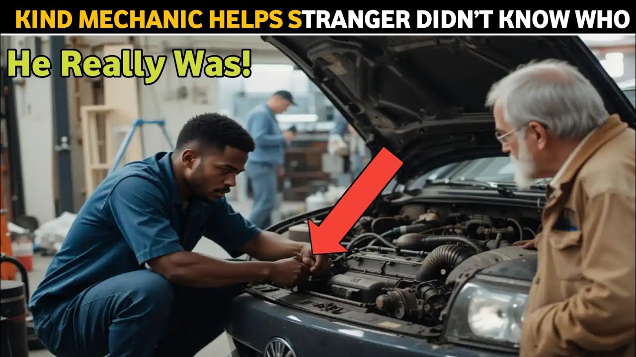 Black Mechanic Fixes Old Man’s Car for FREE Didn’t Know He Was a ...