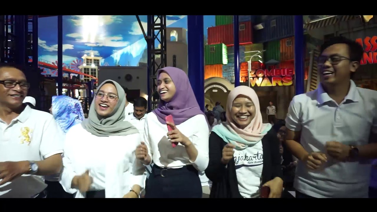 Event gathering mandiri cabang pondok kelapa - YouTube