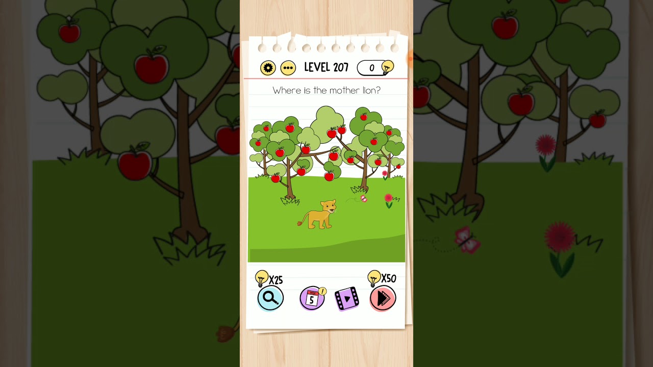 Brain Test Level 207 walkthrough - YouTube