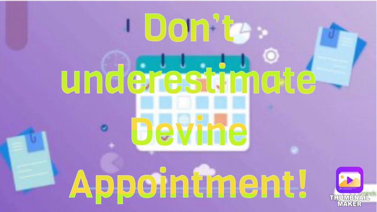 Don’t underestimate Devine appointment! - YouTube