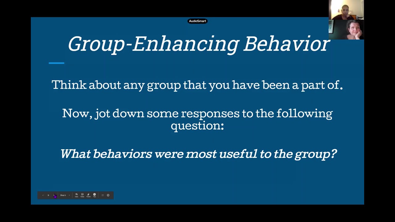 Jones Leadership Center Workshop: Self Awareness in Groups - YouTube