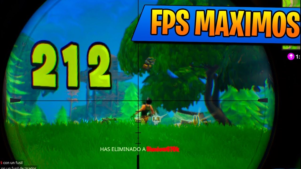 FPS "SIN LÍMITE" | FORTNITE: Battle Royale - YouTube