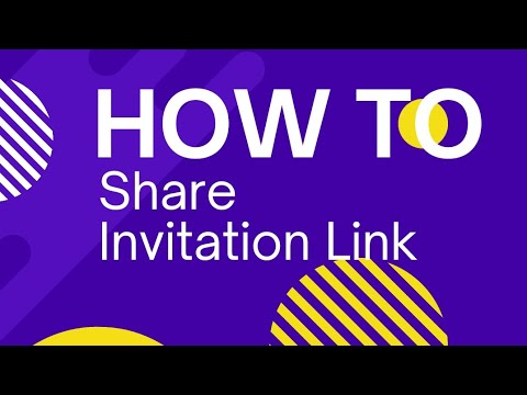 How to share Invitation Link - YouTube