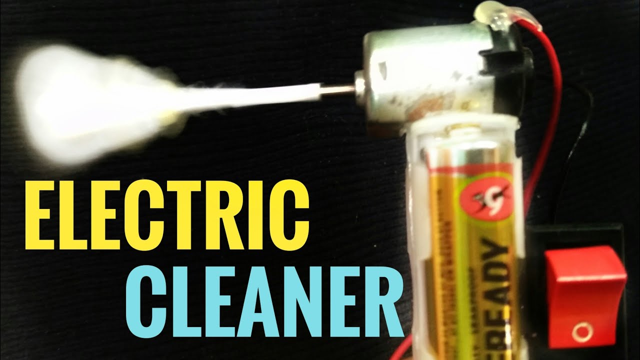 How to make electric cleaner - YouTube