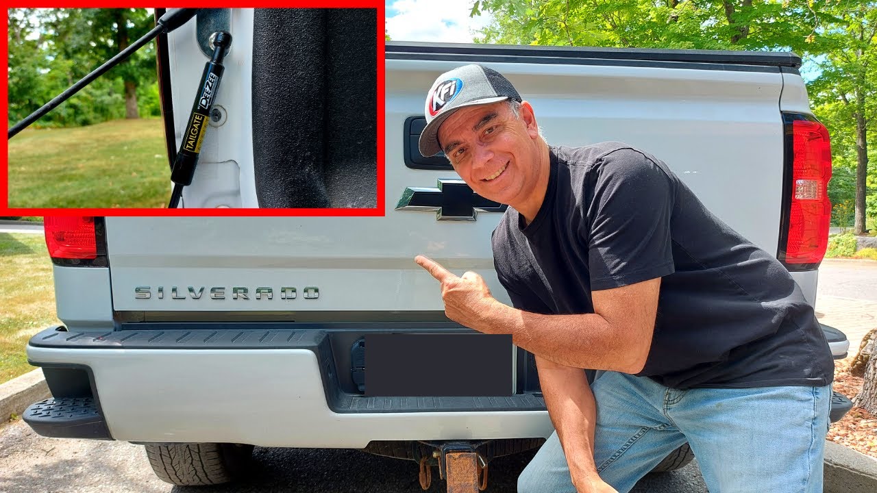 Tailgate Assist Install On Chevy Silverado Makes Drastic Improvement ...