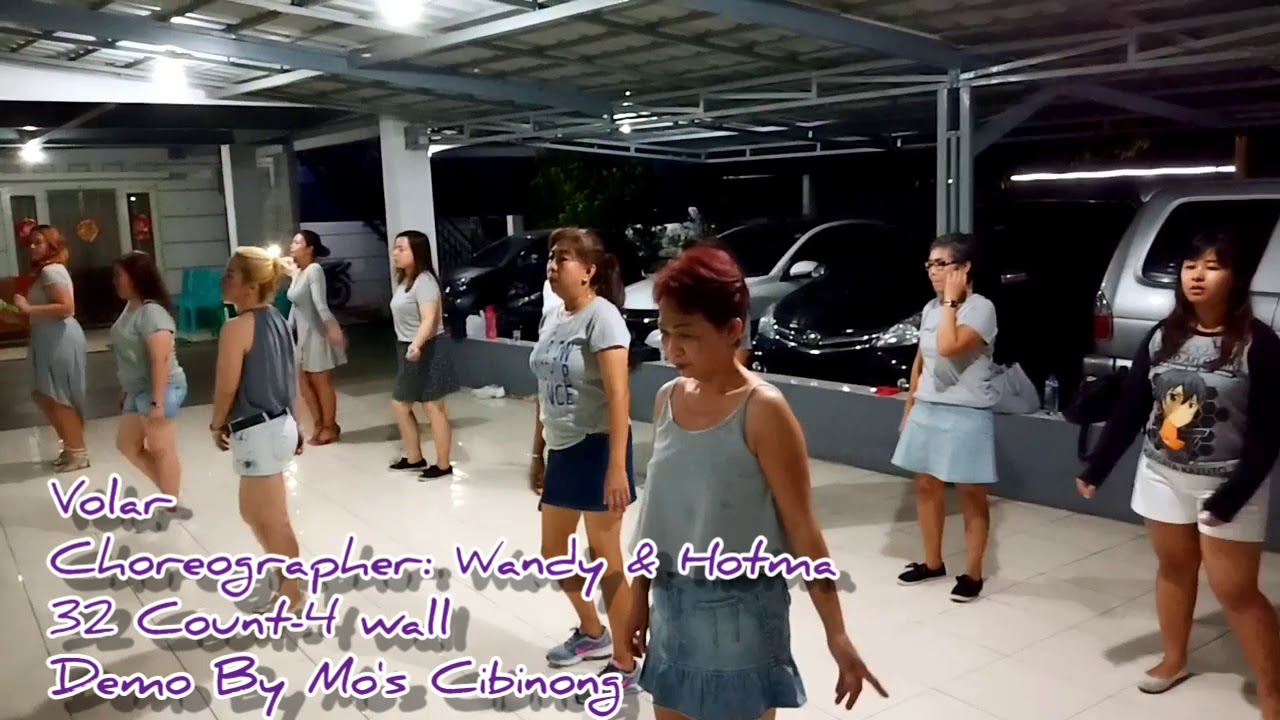 Volar - Line Dance - YouTube