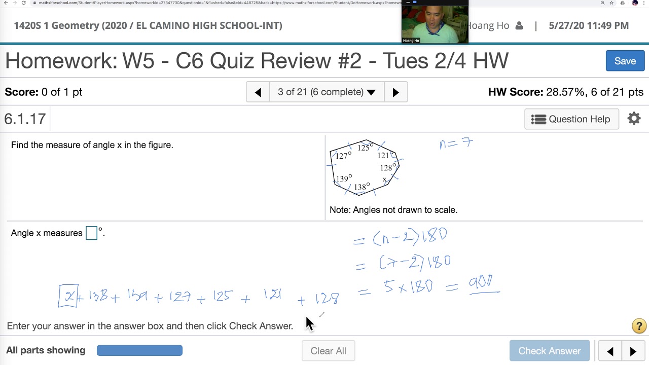 Solution of Required HW of Chapter 6 Quiz RETAKE - YouTube