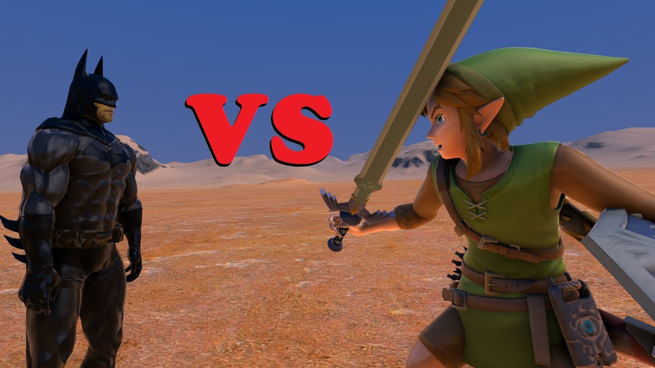 BATMAN vs LINK - Who will win??? UEBS Ultimate Epic Battle Simulator ...