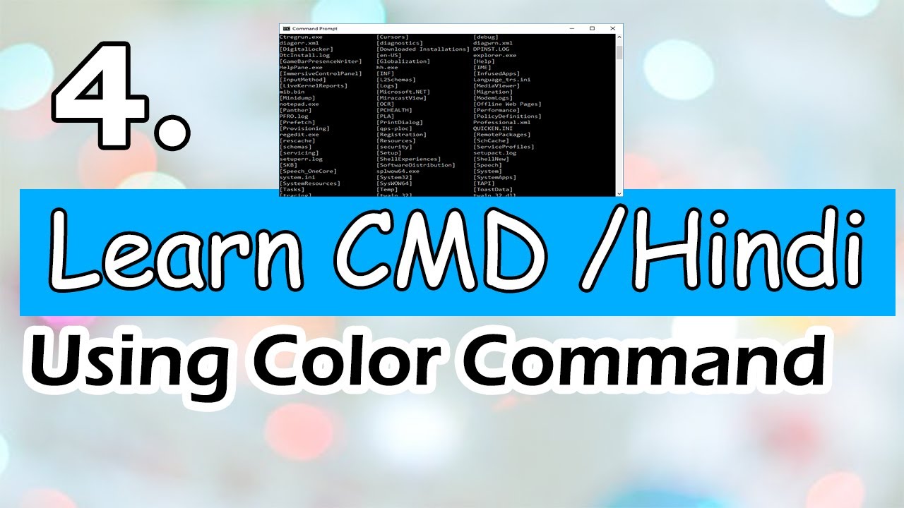 How To Change Color In Command Prompt CMD Part 4 Cmd Tutorial For how-to-change-color-in-command-prompt-cmd-part-4-cmd-tutorial-for