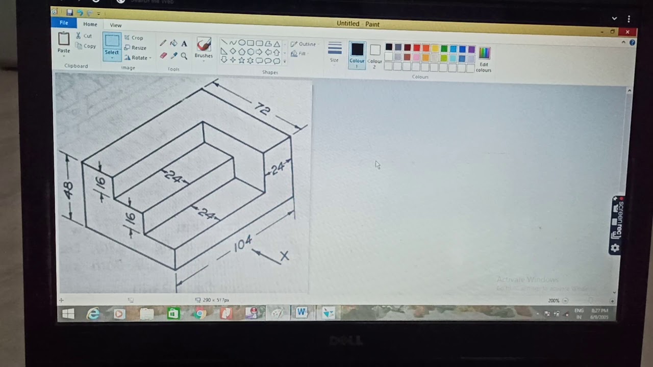 Conversion of isometric view into orthotropic view - YouTube