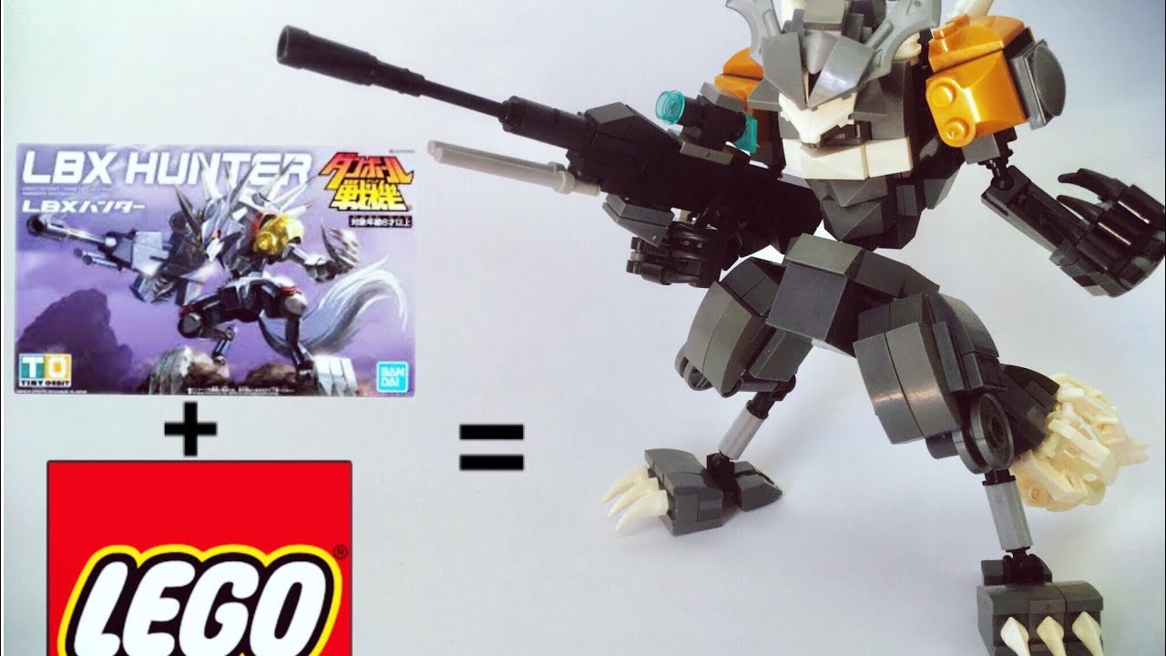 DanBall Seki-LBX Hunter ( lego moc ) Lego đấu sĩ lbx thợ săn-Lắp ráp mô ...