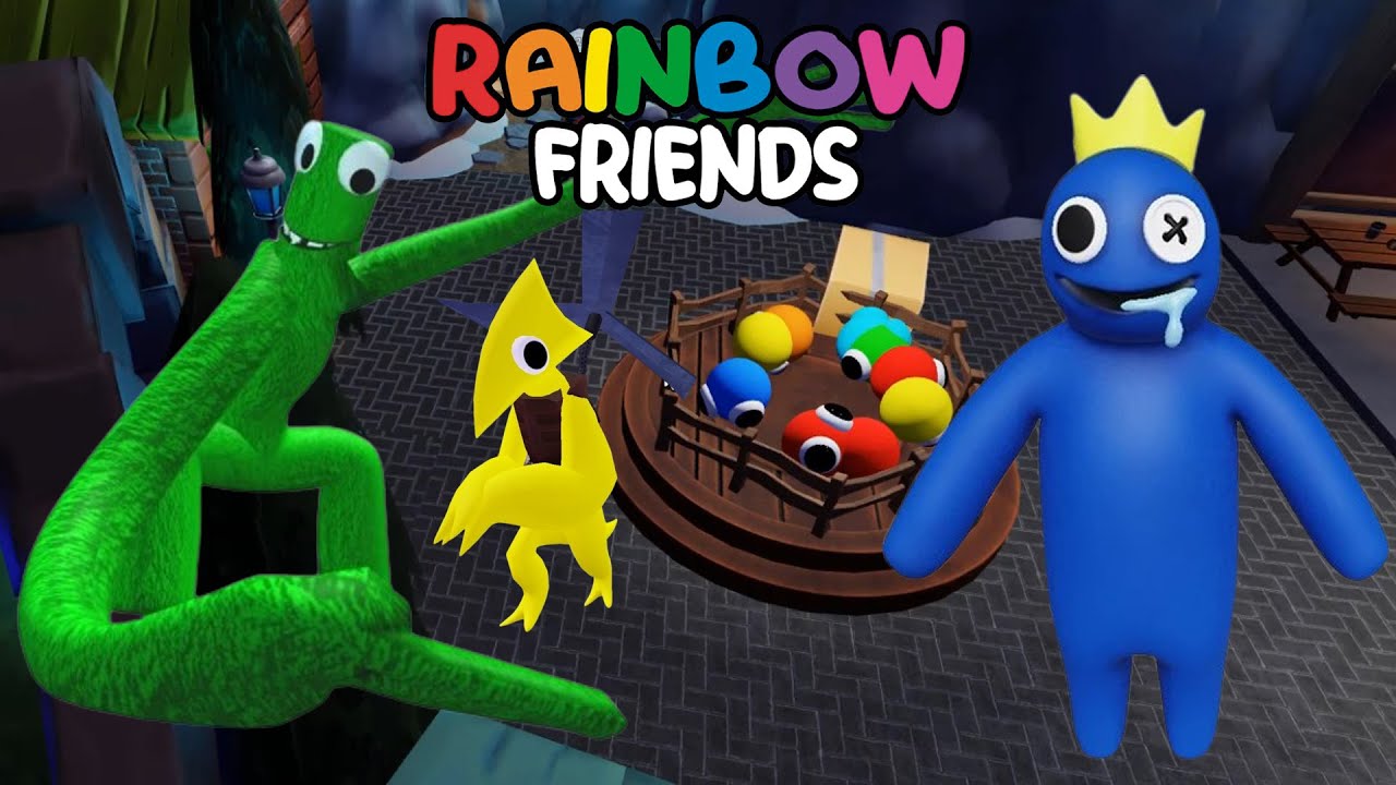 Rainbow Friends Gameplay 2 Roblox - YouTube