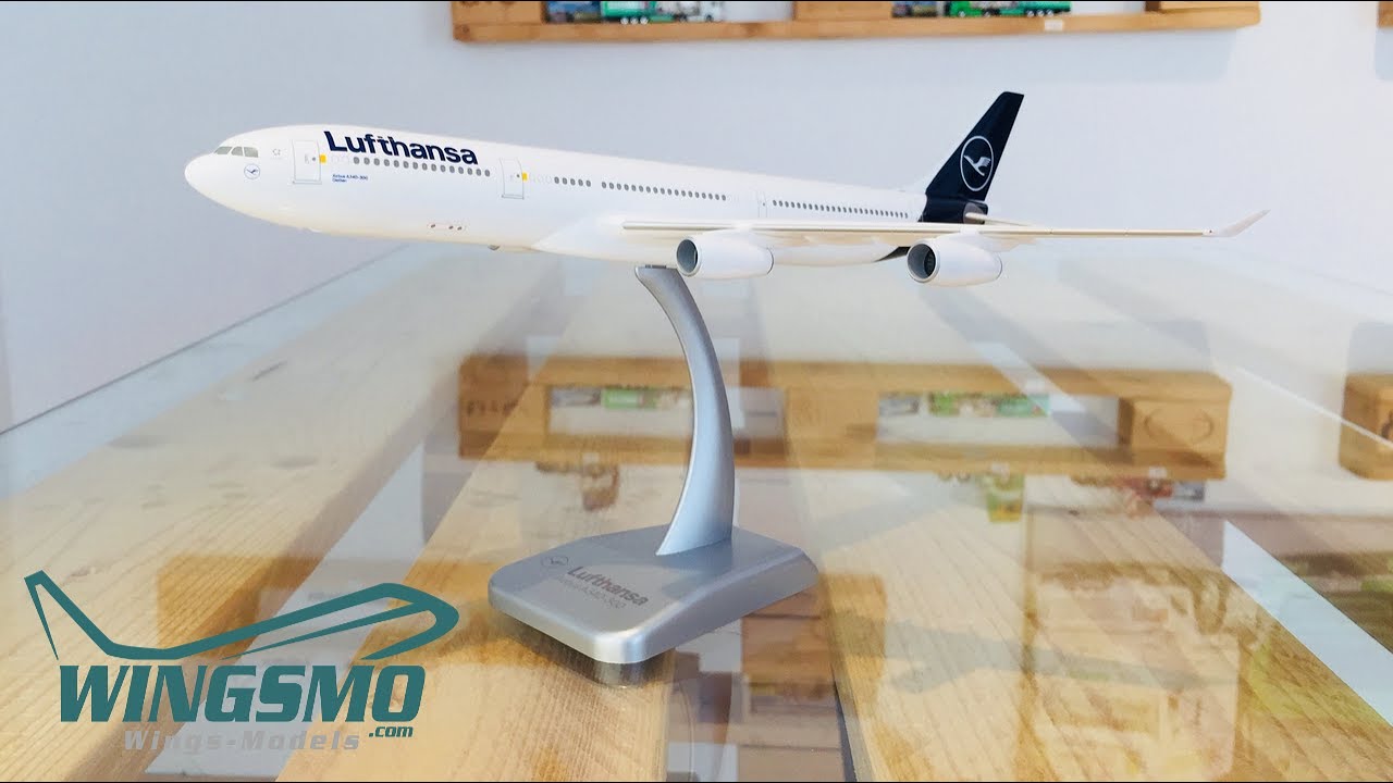 Limox Wings Lufthansa New Livery Airbus A340-300 LW200DLH013 Flugzeug ...