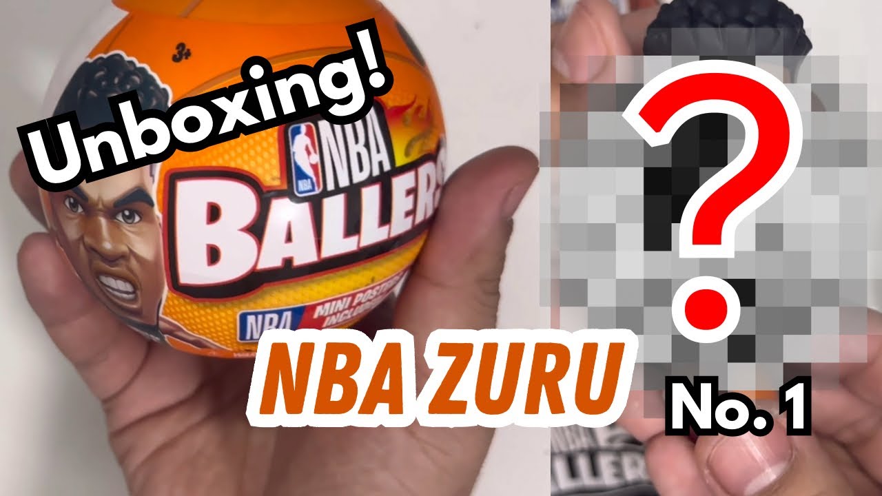 NBA Zuru Baller Unboxing #1 - YouTube