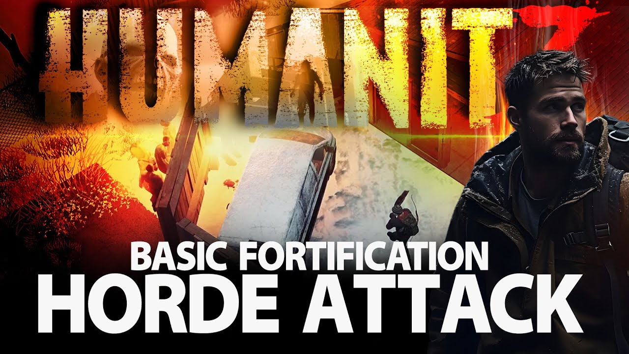 Basic Base Fortification : Defending Against Zombie Hordes in Humanitz - YouTube
