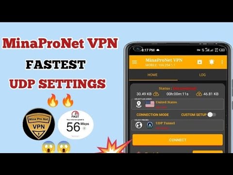 Comment Configurer le VPN Mina Pro NET : Accès Gratuit à Internet en Afrique - YouTube