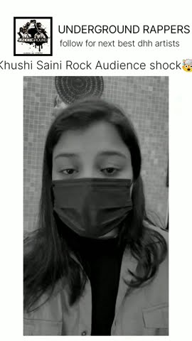 khushi saini 🔥 #hiphopmusic #indianrapartist #freestyle #2025songs # ...