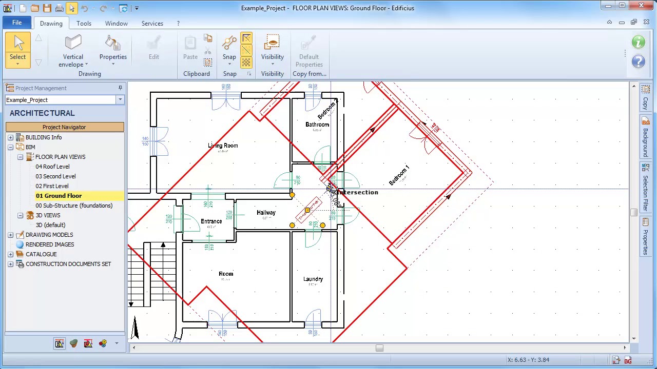 Edificius Tutorial - The OBJECT selection mode - ACCA software - YouTube