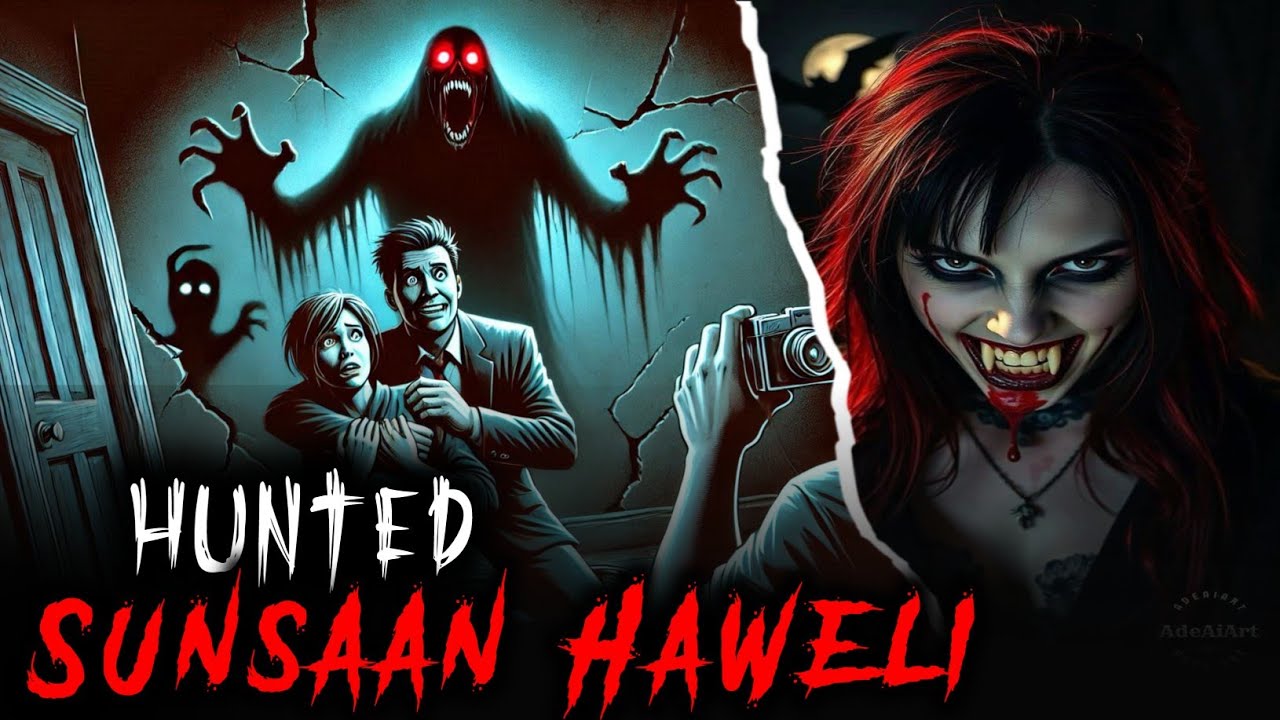 Sunsaan Haweli 😱😈Hindi Horror Story 👻Real Horror Story | Animated Story ...