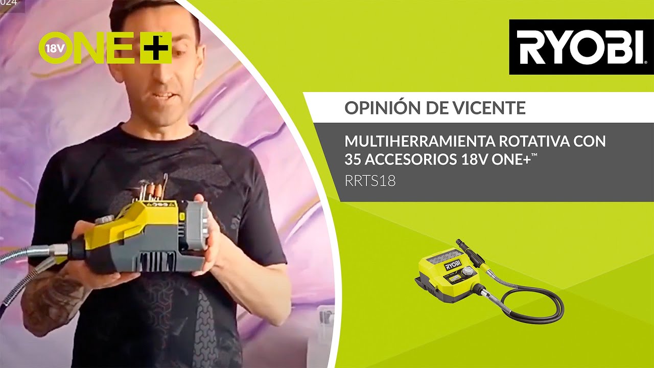Multiherramienta rotativa con 35 accesorios 18V ONE+™ : Opinión Vicente ...