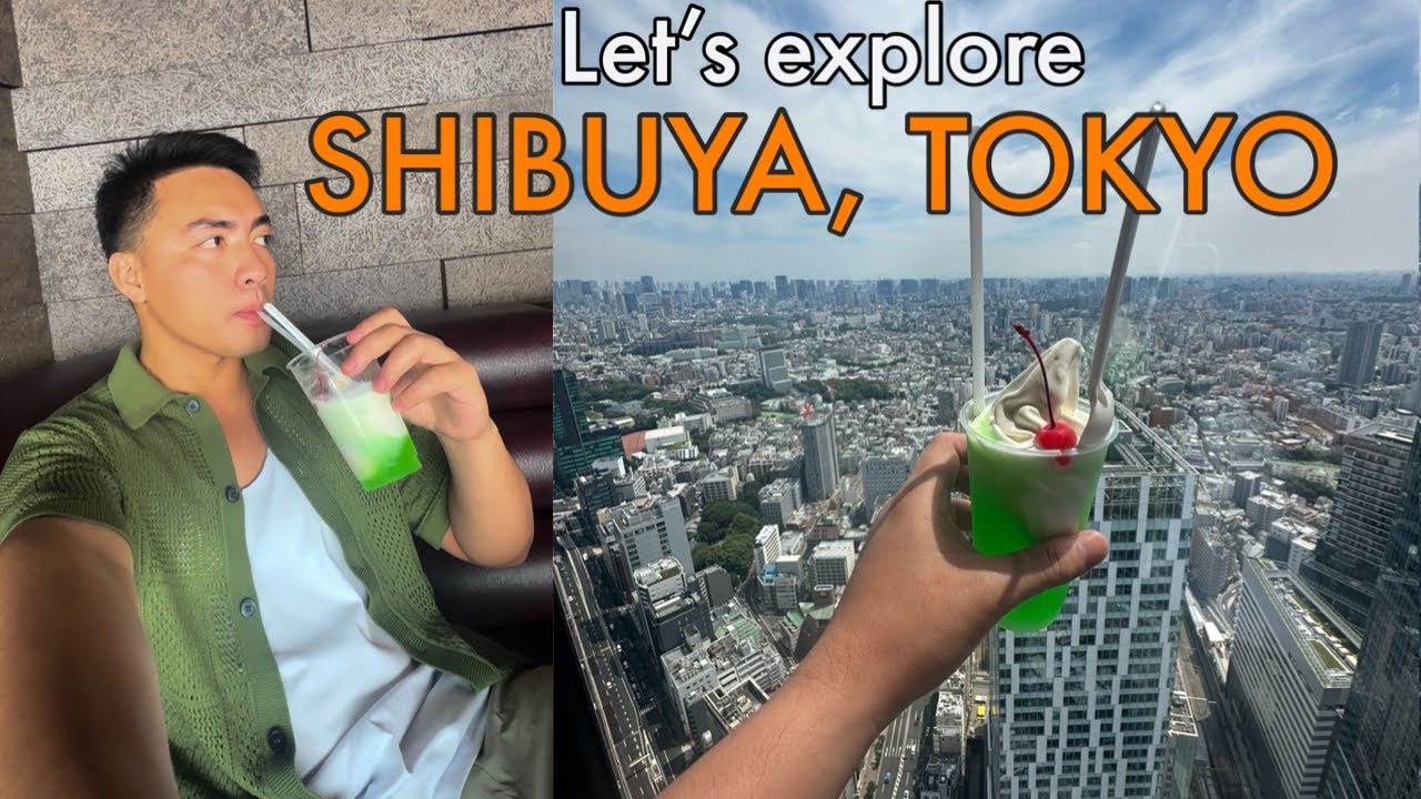 Let's Explore SHIBUYA, JAPAN! + Eating SUSHI NON-STOP | Marvin Samaco - YouTube