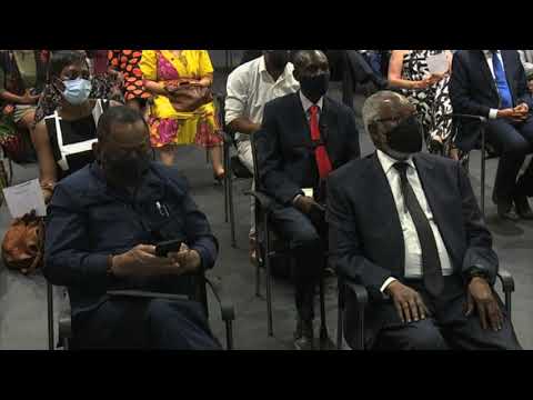 Minister of Health Kalumbi Shangula launches autobiography - NBC - YouTube
