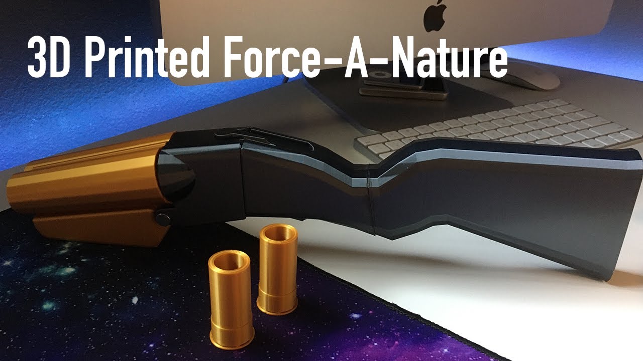 3D Printed Force-A-Nature - YouTube