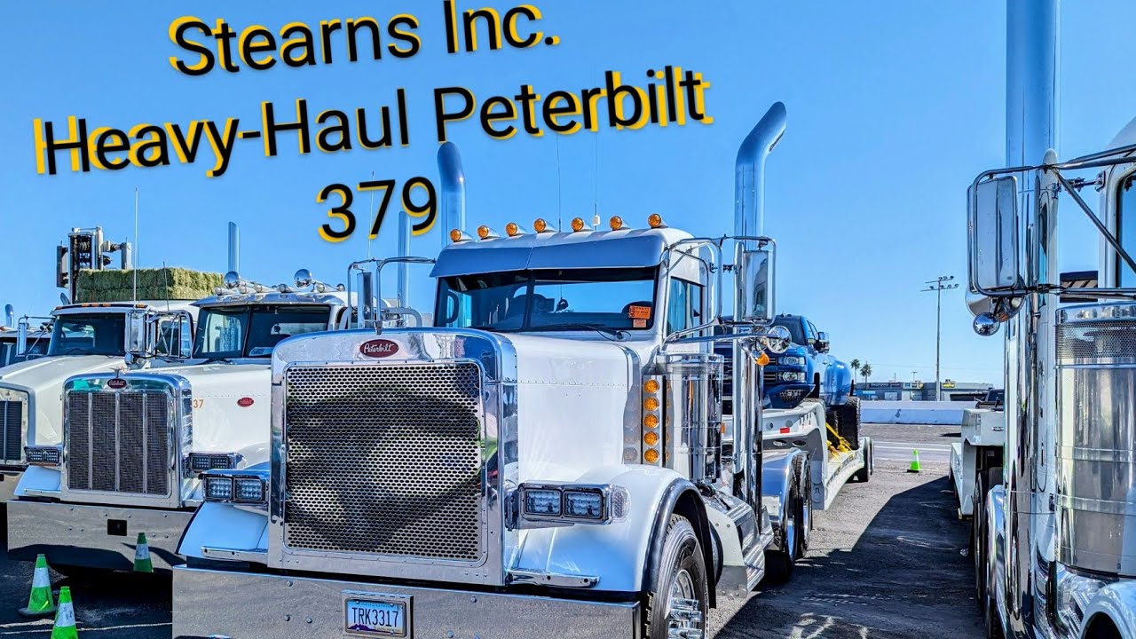 Stearns Inc. Peterbilt 379 With A Sharp 16-Wheel Rackley -- Chandler ...