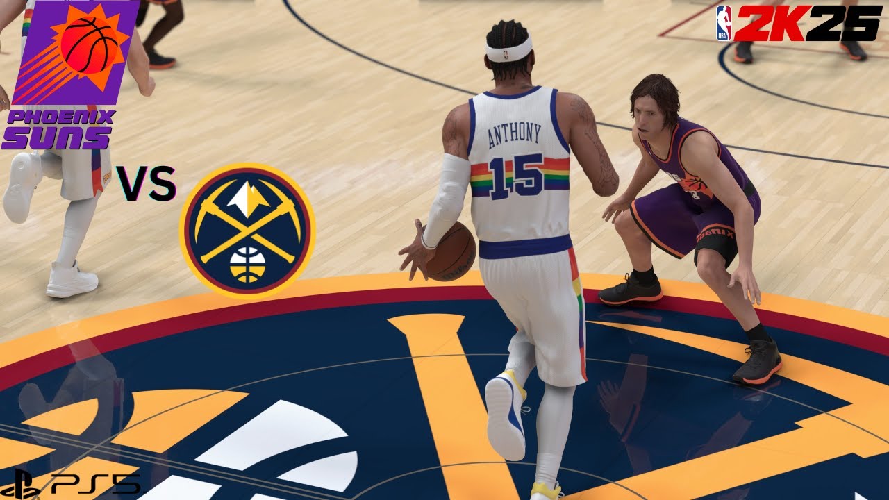 All-Time Phoenix Suns Vs All-Time Denver Nuggets - NBA2K25 (Iconic NBA ...
