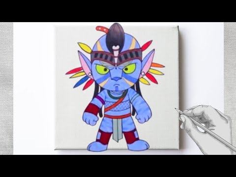 How To Draw Jake Sully | Avatar 2 Draw (Step by Step)@ ART ONLINE - YouTube