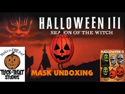 Halloween III Season of The Witch Silver Shamrock Pumpkin Mask Trick or ...