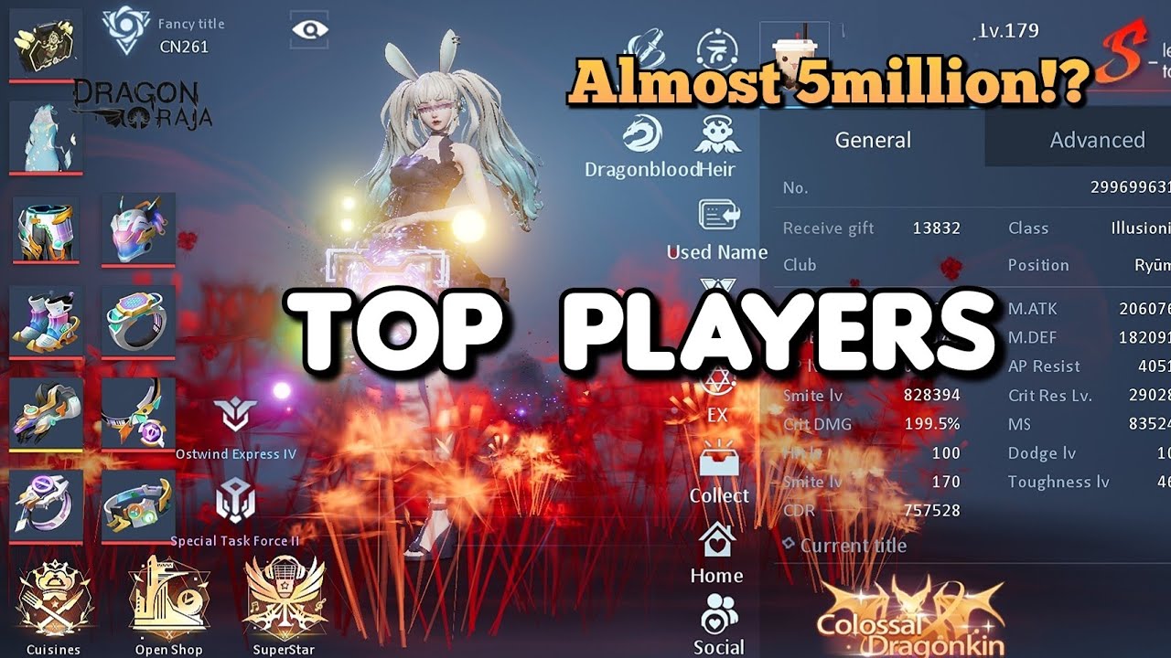 Strongest Players Rankings | Dragon Raja - YouTube