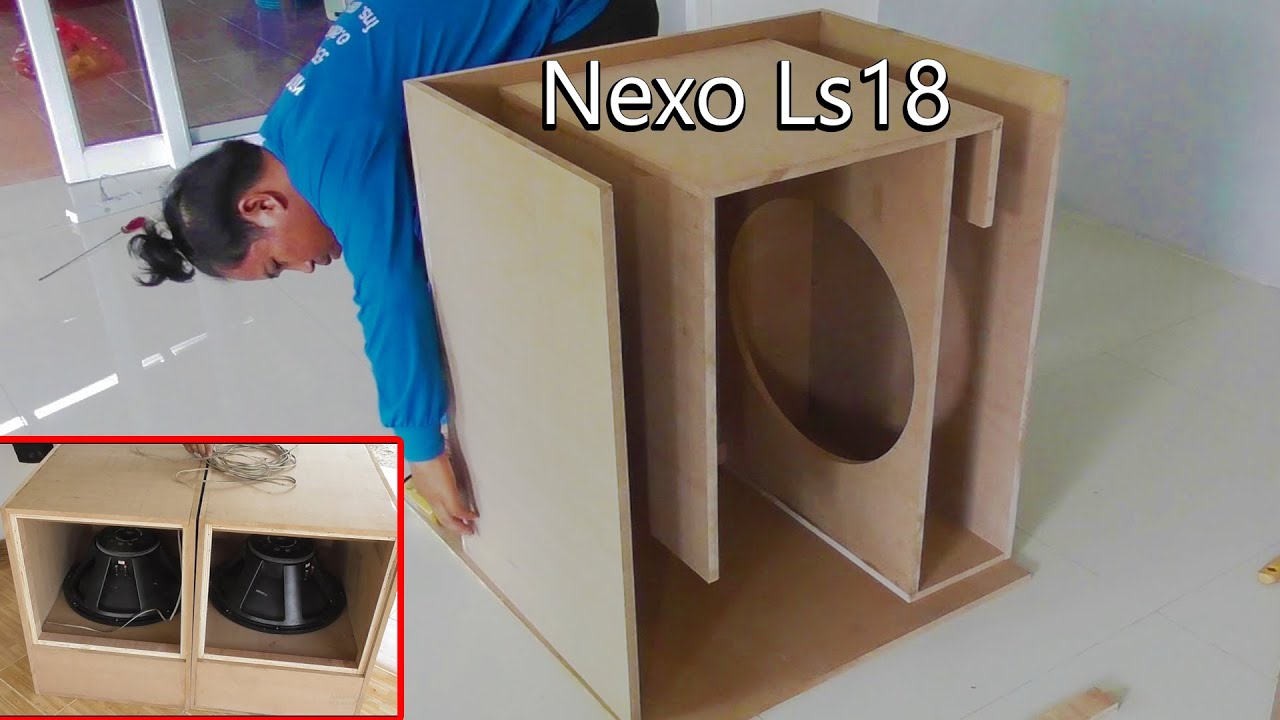 Test ตู้ฝรั่ง!!! NEXO LS18 VS P.AUDIO 800W ดอกลำโพงไทย ช่างโด่ง. ...