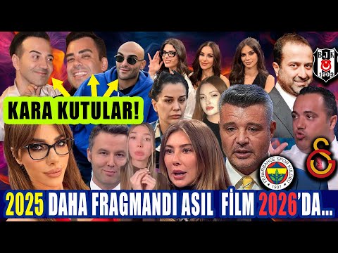2026'DA MASKELER DÜŞECEK! Fenerbahçe Sadettin Saran, Galatasaray Rezan Epözdemir, Beşiktaş Serdar...