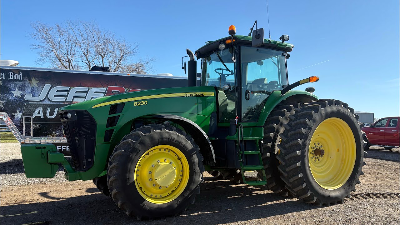 Lot 1001 December 2025 - John Deere 8230 Tractor - YouTube