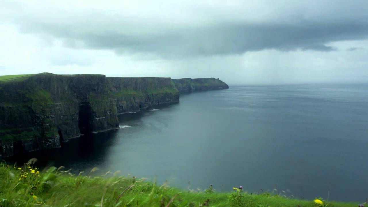Cliffs of Moher and Aran Islands storm timelapse - YouTube