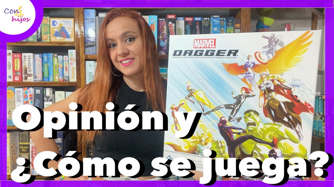 MARVEL DAGGER (Fantasy Flight Games) Opinión y ¿Cómo se juega? - YouTube