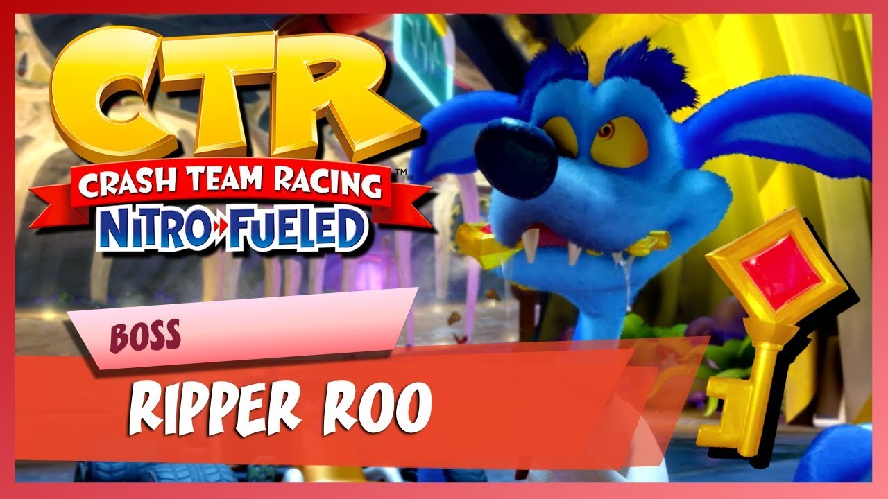 Crash Team Racing Nitro-Fueled | Ripper Roo's Challenge (HARD) - YouTube