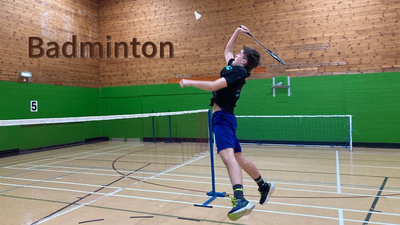 I played Badminton 1st Person (POV) with GoPro Camera - YouTube