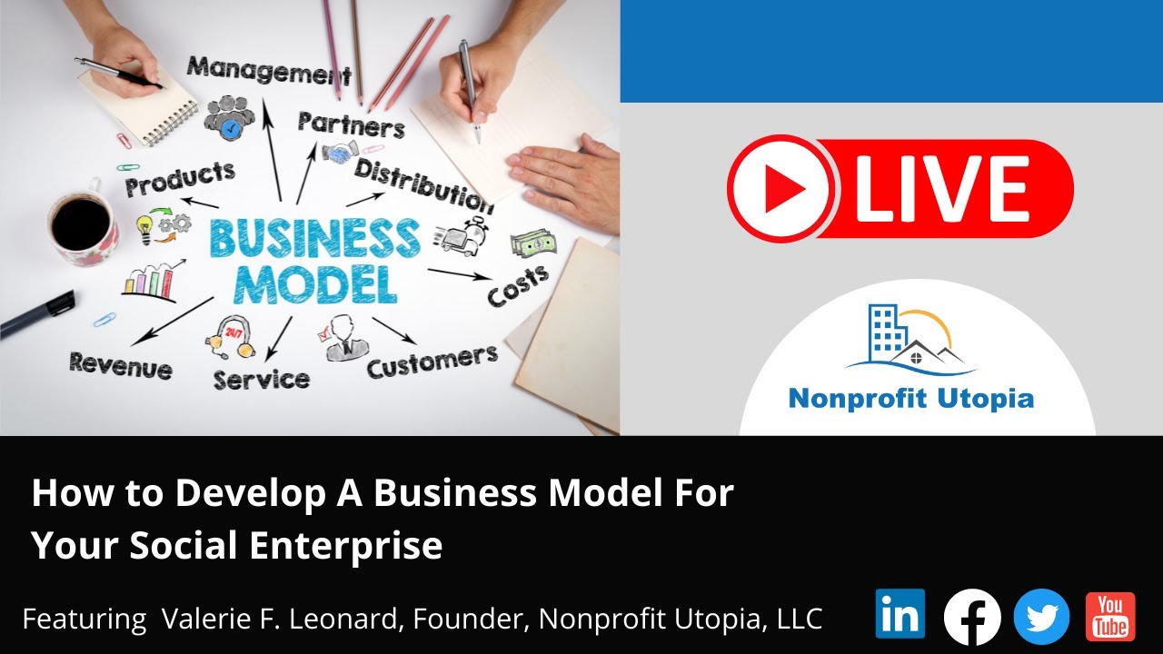 How to Develop A Business Model for Your Social Enterprise - YouTube