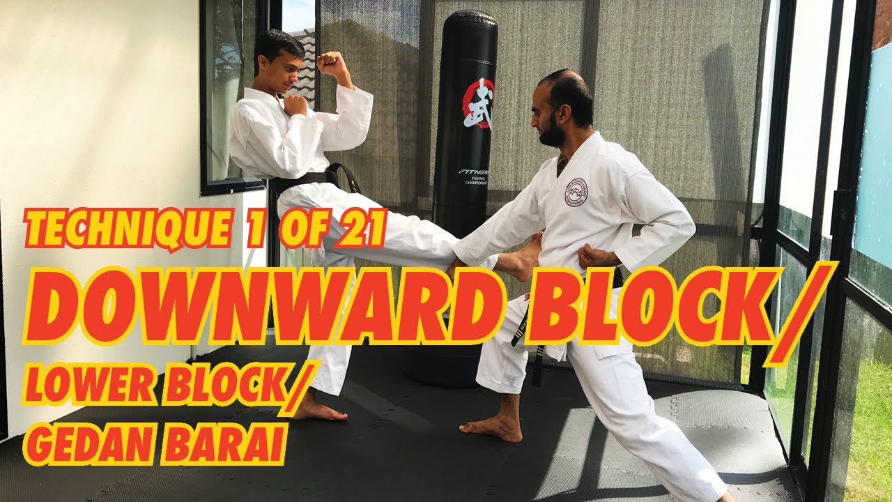 Gedan Barai / Lower Block / Downward Block - YouTube