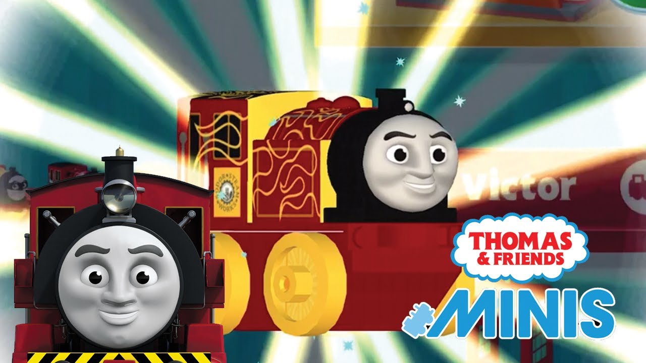 NEW ENGINE Night Time Victor! - ⭐Thomas & Friends Minis⭐ - YouTube